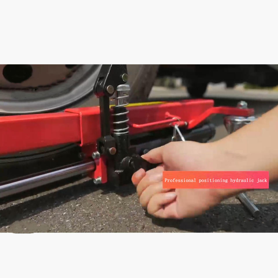 Heavy Duty Go Jack - Car Wheel Dolly 12'' with Rack