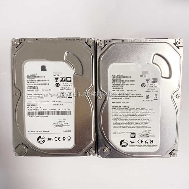 Professional Good Quality Refurbished Internal HDD 500GB