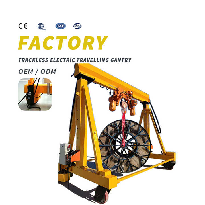 5 Tons Gantry Crane, Dolly Gantry Crane, Single Girder Gantry Crane Can ...