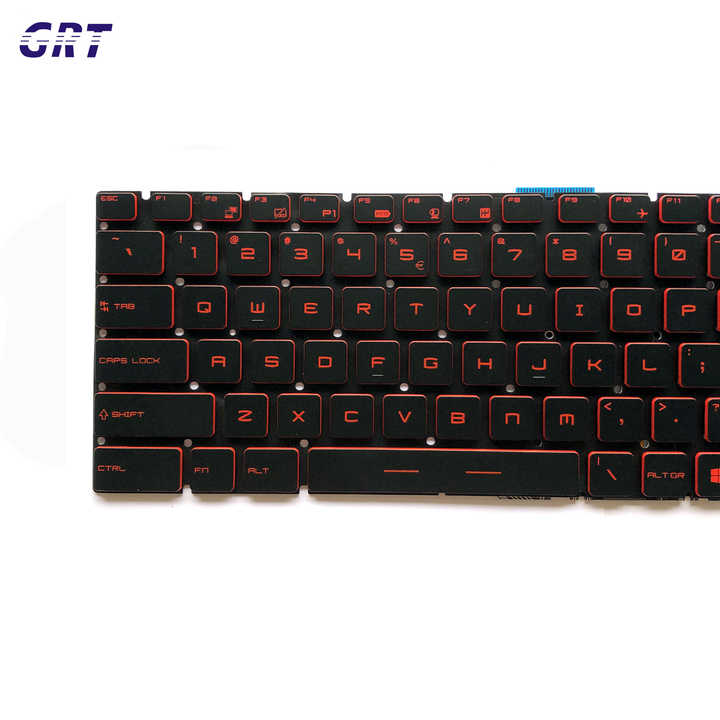 Sunrex Laptop Keyboard for MSI GL63 8RC GL73 8RD US Red Backlit