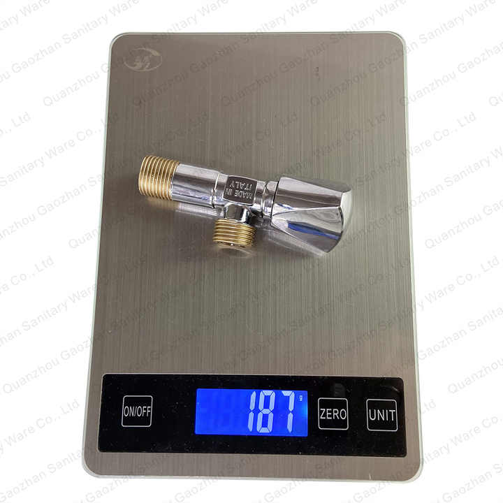 High-standard Plating Kitchen Angle Valve Bathroom Accessories Zinc ...