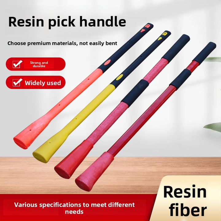 Resin Pickaxe Handle, Fiber Sledgehammer, Rubber-coated Anti-shock and ...