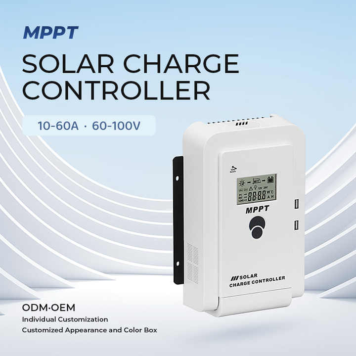 GCSOAR MPQ4024-40A Home System Auto Solar Charge Controller Regulator MPPT Type 12/24V 40A ...