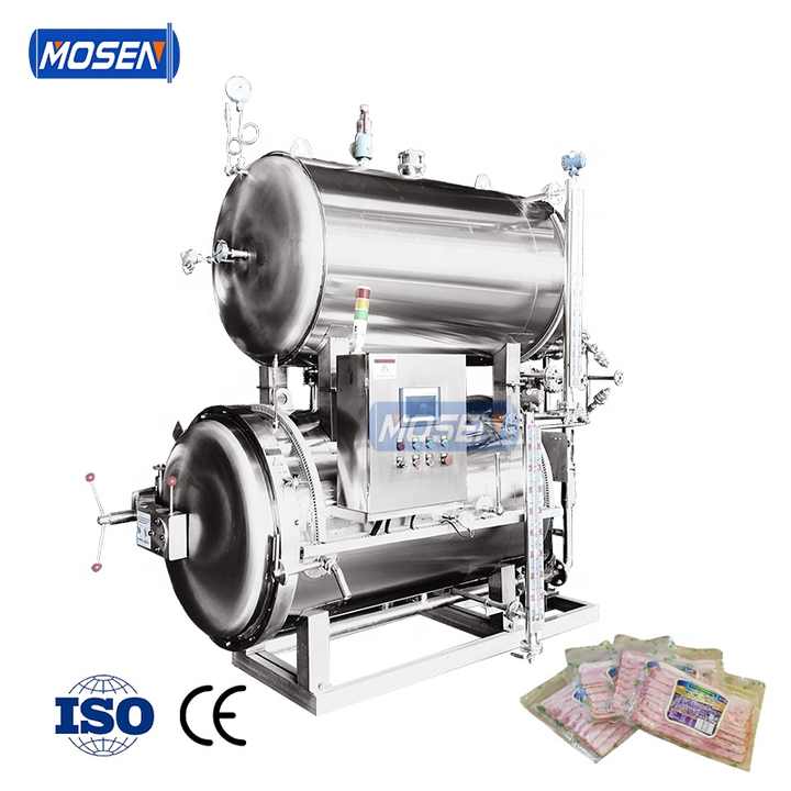 Automatic Water Immersion Retort Machine Sterilizer for Canned Food ...
