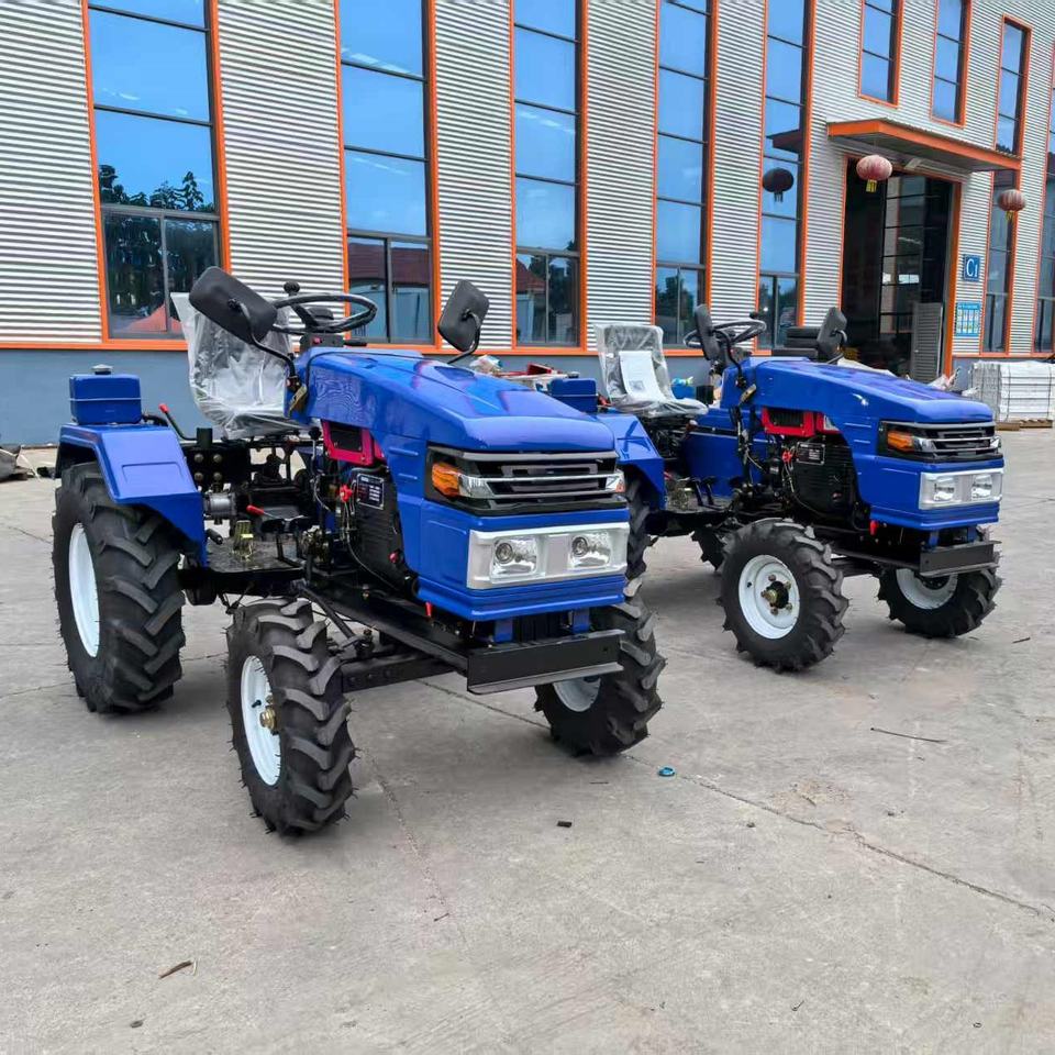 Mini 4WD Diesel Tractor with Attachments for Small Farms
