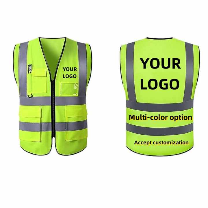 High Visibility Reflective Vests for Safety & Customization