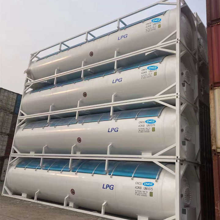 40ft T50 ISO Liquefied Petroleum Gas Transport Tank Container