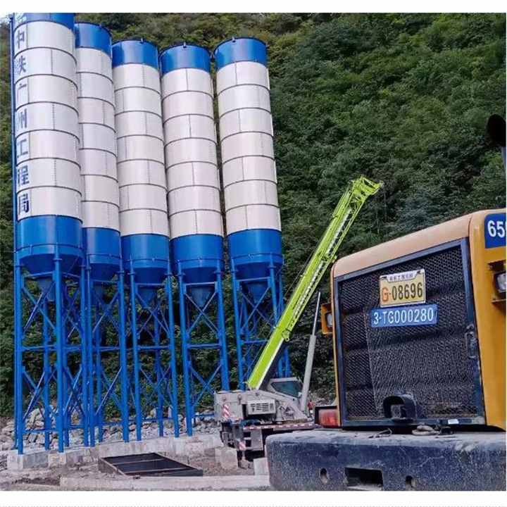 Factory Custom Silo Building Vertical Cement Silo Cement tank Dry ...