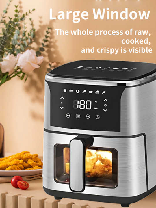 Smart Cooking with the 5L Oil Free Fryer - Hiking AF815DTW-B