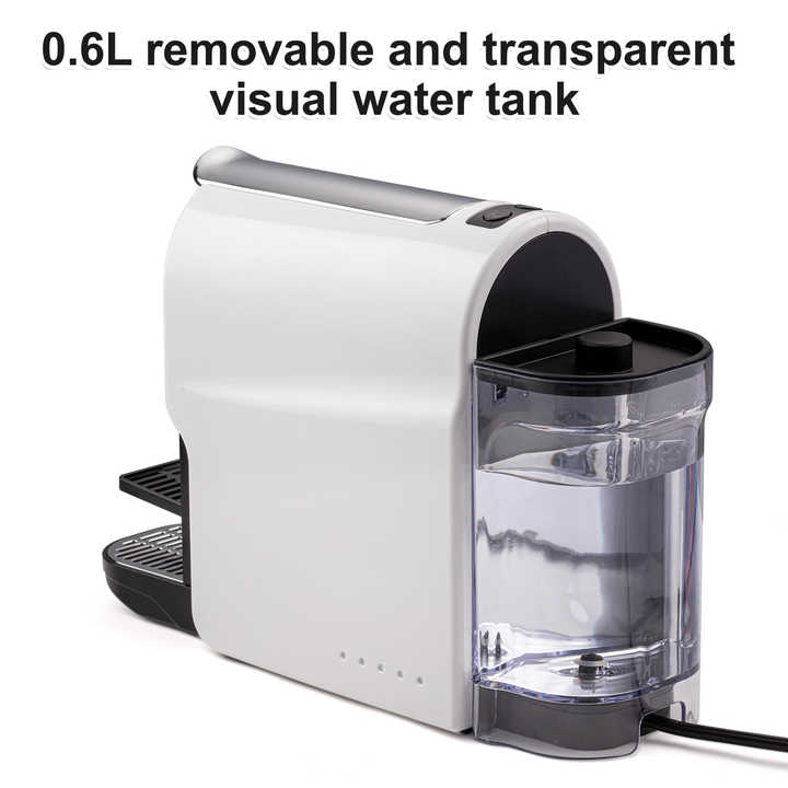 20 Bar Espresso Pod Machine for Nespresso - Compact Coffee Maker