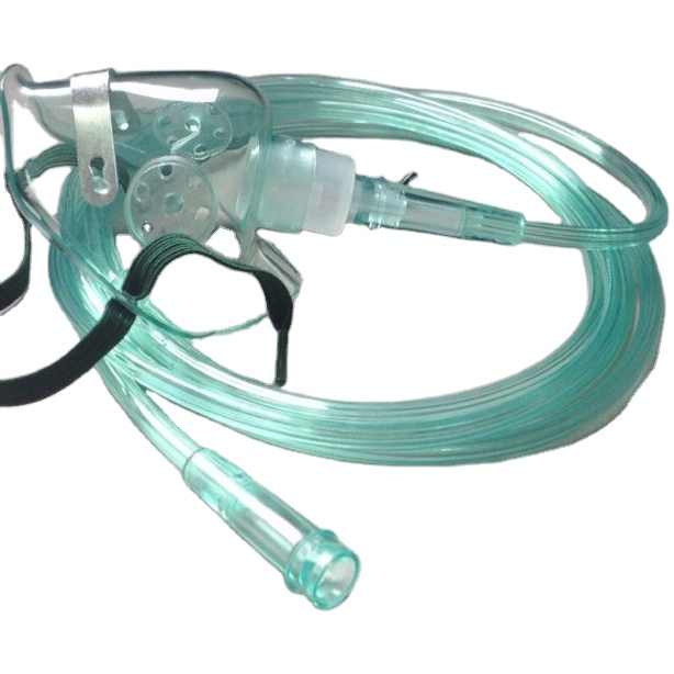 Medical Cheap PVC Oxygen Mask Nasal Pressure Oxyen Mask with Tube ...