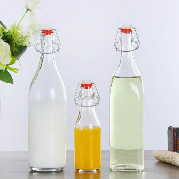 Glass Bottles for Carbonated Drinks - 2025 New Design