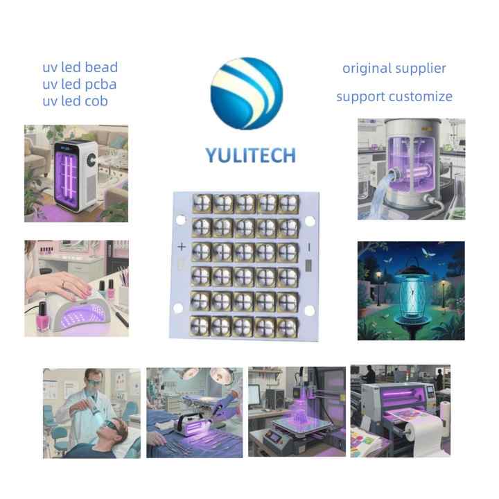 5W UV-LED Module 3535 6868 Purple Light Lamp Bead Wavelength 365-405nm ...