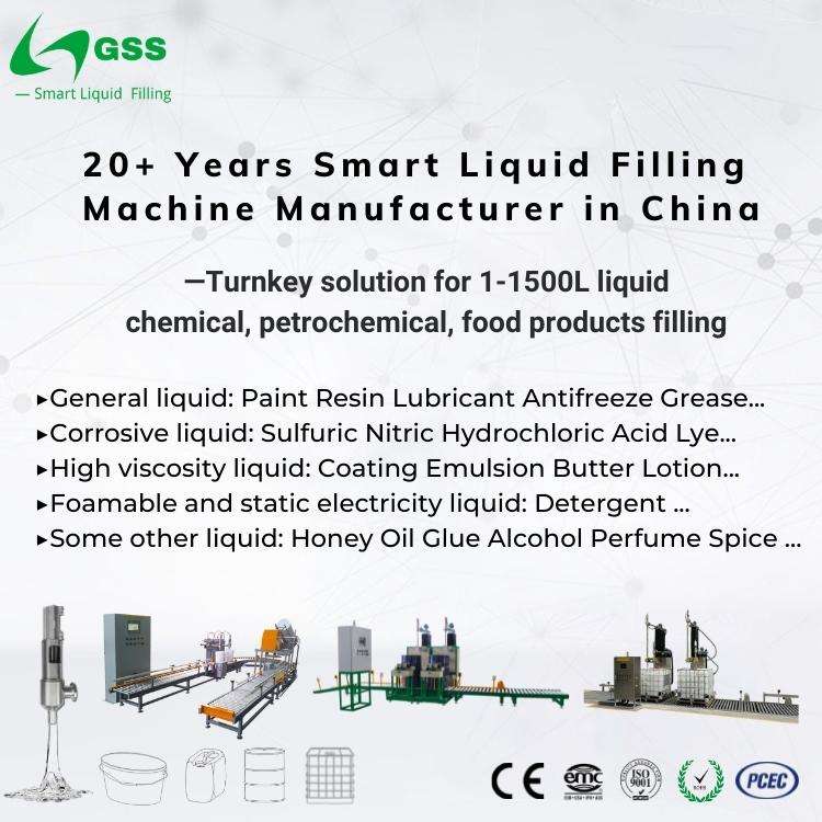 GSS Smart chemical packaging machines| Alibaba.com