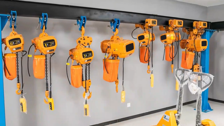 1 Ton Mini Monorail Trolley Electric Chain Hoist - 3m Lifting Height, 6 ...