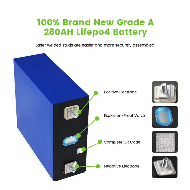 EV E Lf280k V3 Lifepo4 Battery Cell - 8000 Cycle Energy Storage