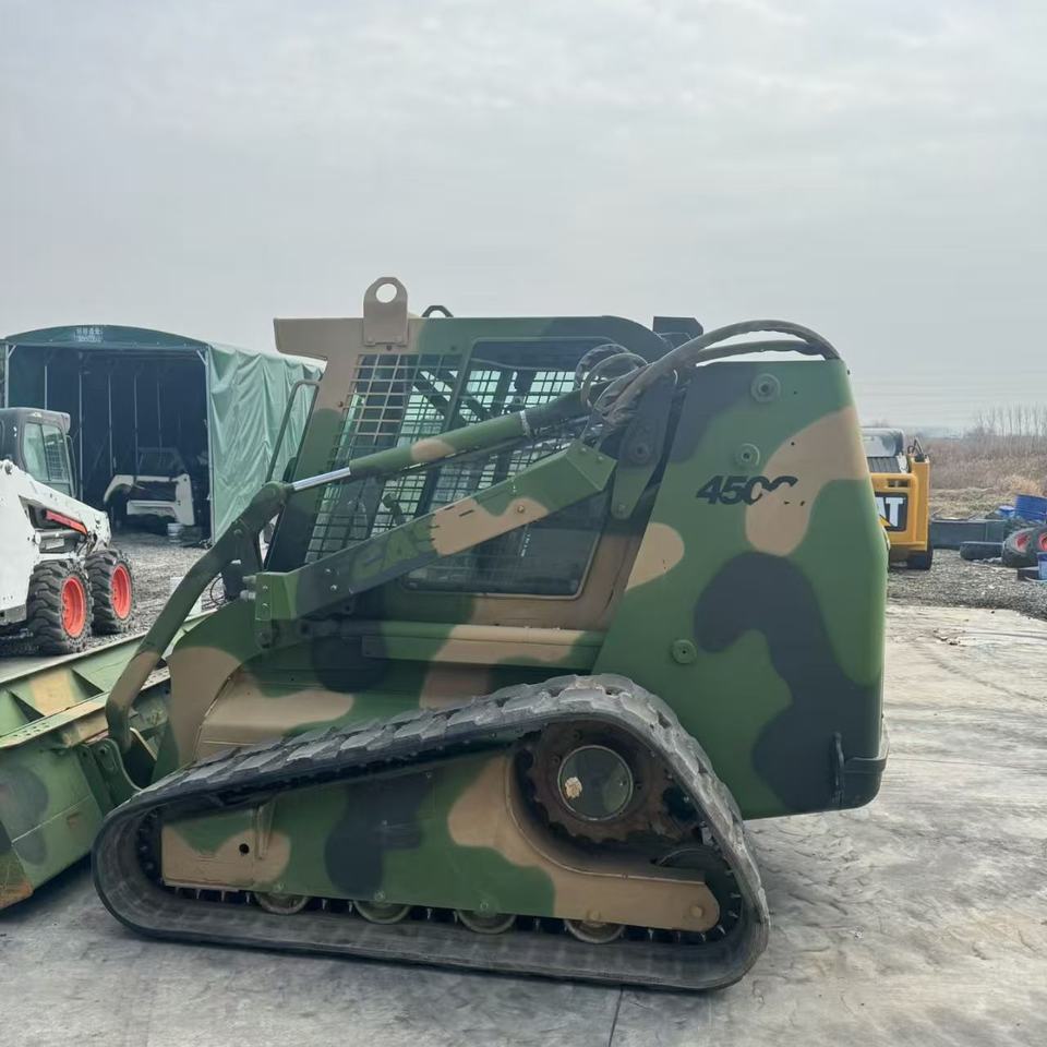 USA Original Used Case 450 Skid Steer Loader Multiple Attachments ...