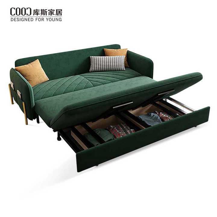 Modern Convertible Multifunction Futon Sofa - Space-Saving Furniture