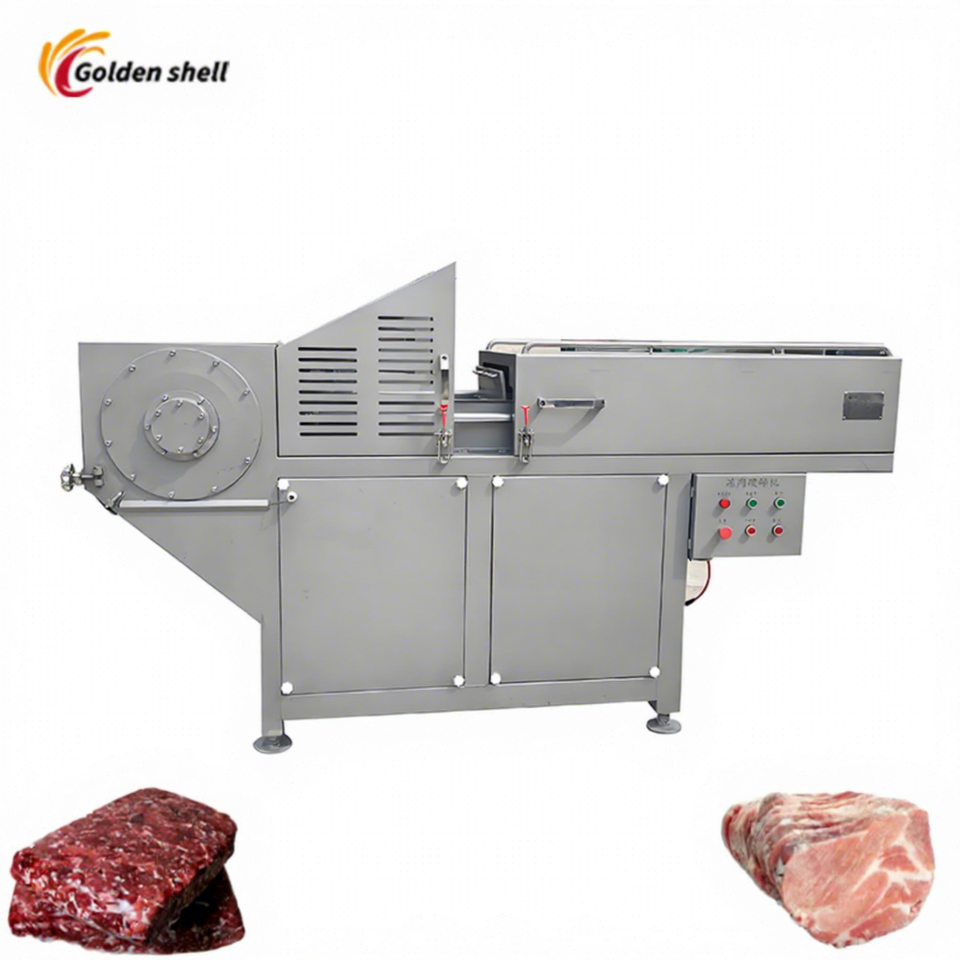 High Quality New Golden Shell FMB-1 Stainless Steel Frozen Meat Block ...
