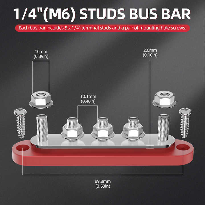 Bus Bar 100A 150A Terminal Block - Efficient Power Distribution