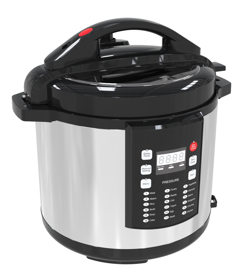 6L Stainless Steel Body Multi-Use Pressure Cookers With ETL ...