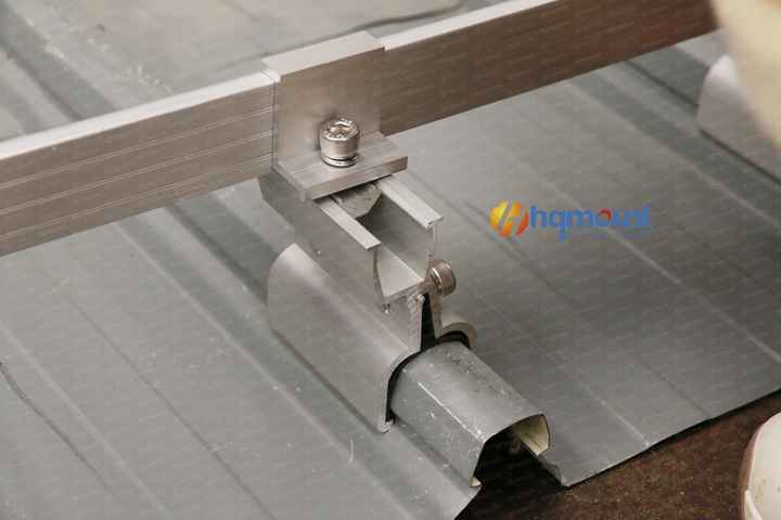 HQ Mount KL700s Clip Solar Metal Roof Klip-lok Sheet Roof Standing Seam ...