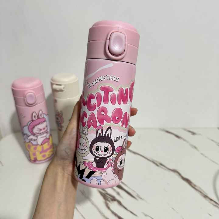 Hot Selling 304 Stainless Steel Pea Cup Cartoon Thermos Mug Cartoon ...