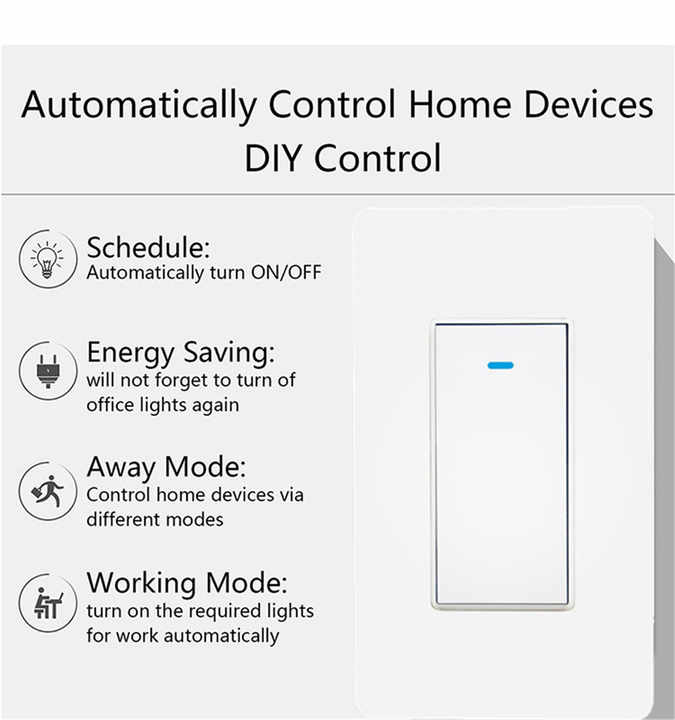 OEM PID ESP 3 Way Smart Dimmer Light Switch , 2.4GHZ Wi-Fi Dimmer ...