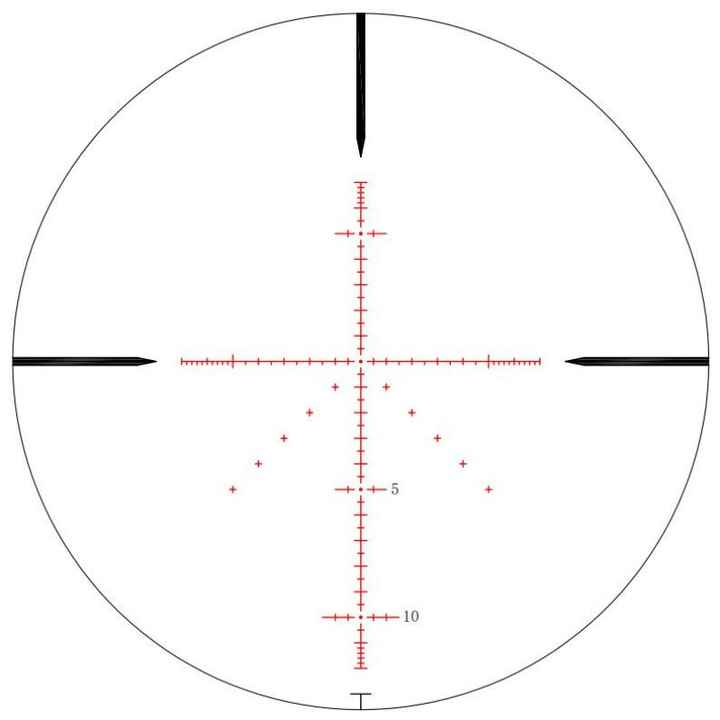 Bobcat King HD 3-12X44 FFPIR Tactical Hunting Scope Waterproof First ...