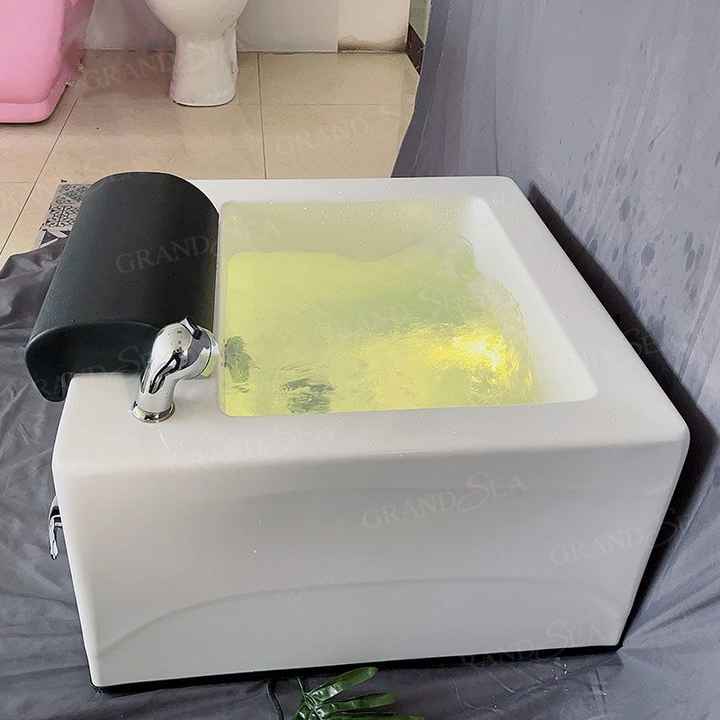 2025 Portable Beauty Salon Pedicure Equipment Foot Spa With Colored ...