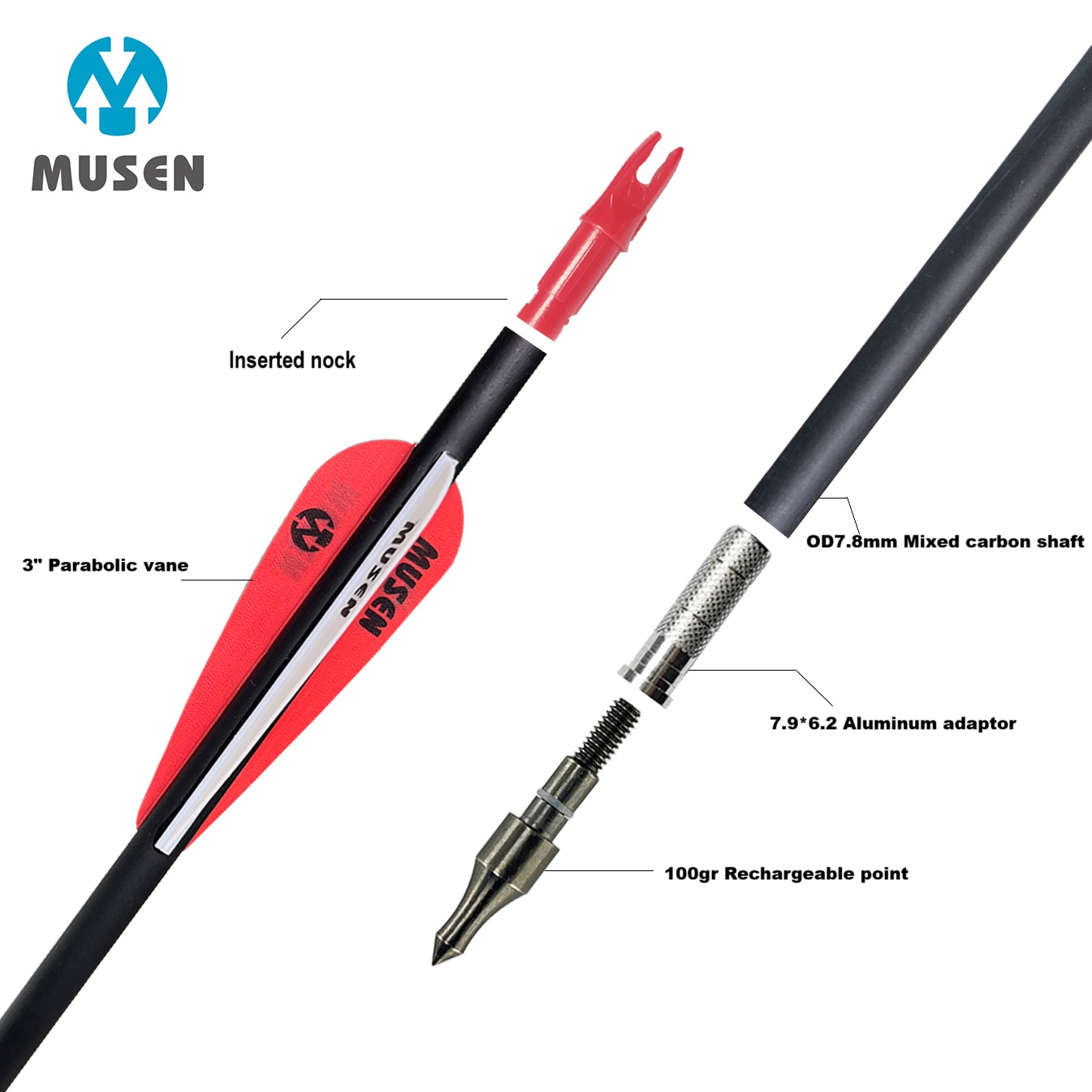 Shop High-Quality Carbon Arrows for Archery & Hunting