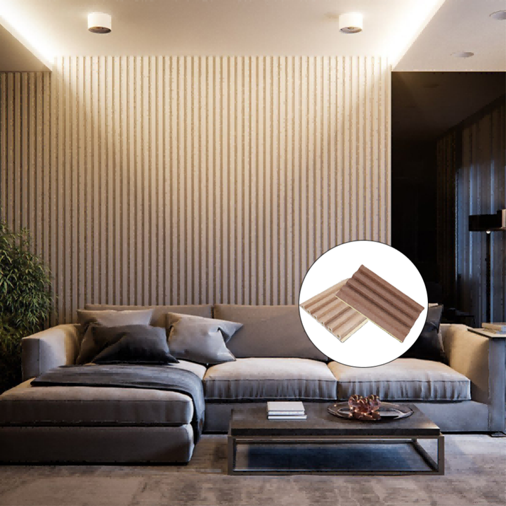 Lambrin Pvc Placa exterior Murale Pvc Panel de pared Wpc Revestimiento ...