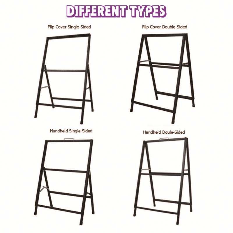 Double Side A Frame Sign Stand - Perfect for Outdoor Advertising