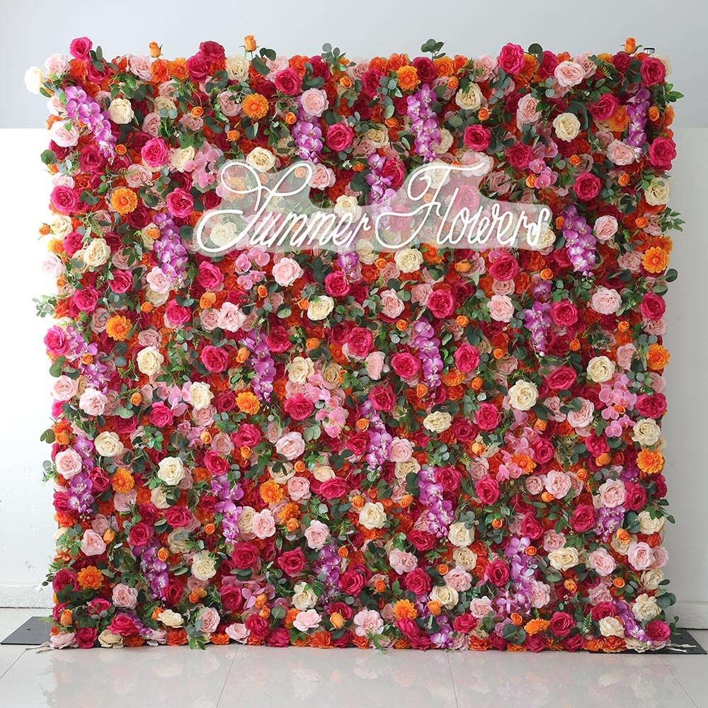 How to Choose the Best Colorful Flower Wall for Events and Decor