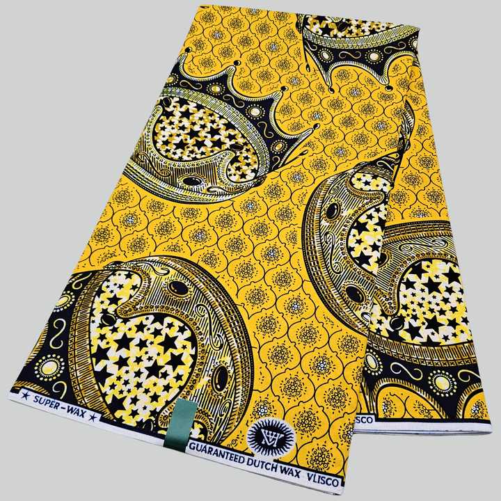 High Quality 100% Cotton African Wax Print Fabric Non Woven Dutch Wax ...