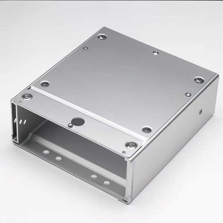 Custom OEM Laser Cutting Welding Aluminum Box Sheet Metal Enclosure Processing Parts Sheet Metal ...
