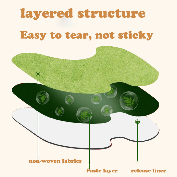 Sport Daily Use Mugwort Plaster Perfect for Athletes Elderly Office ...