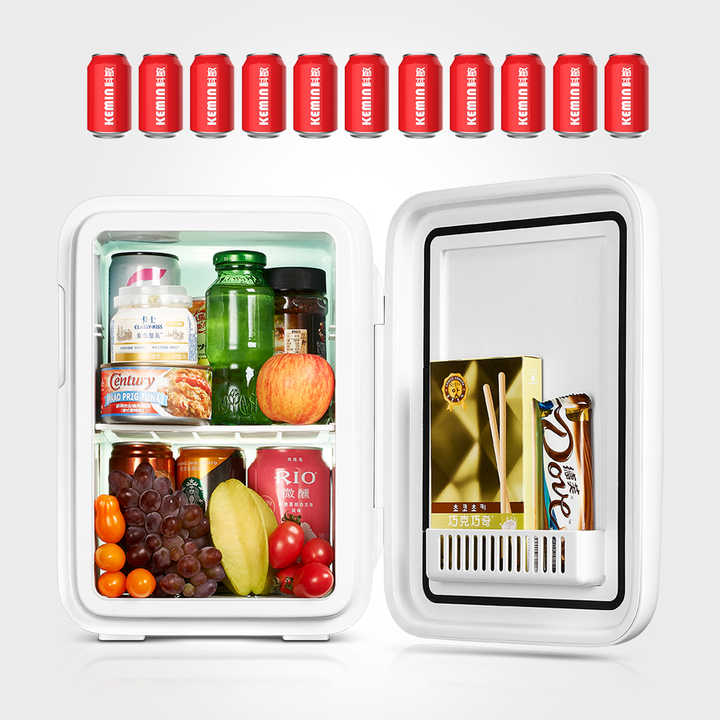 10 Liter Mini Fridge - Perfect for Bedroom or Office Cooling