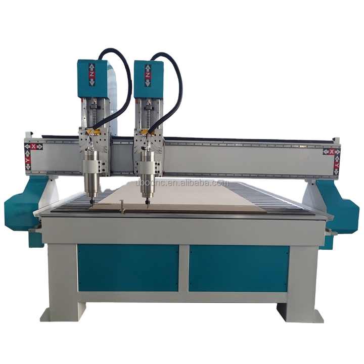 UBO 3d Cnc Machine Cnc Router Frame 1325 Two Heads Wood Router Tool ...