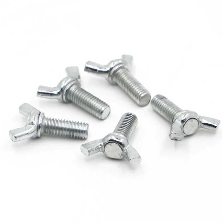 Wing Bolts Butterfly Screw Galvanized Steel M4 M5 M6 M8 M10 M12 Wing ...