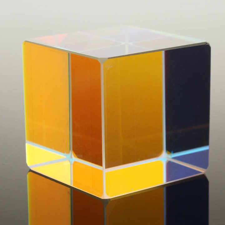30x30x30mm Color Optical Prism Cube RGB Combiner Cross Dichroic Prism