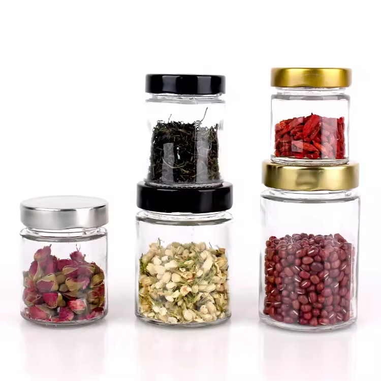 Custom 580ml Glass Storage Jar - Airtight & Durable