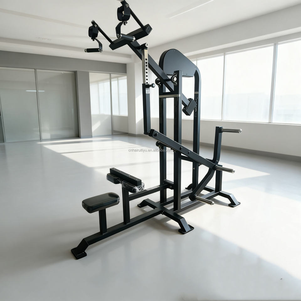 LAT PULL DOWN Strength Equipment Plate Loaded High Pulley Pull Down ...