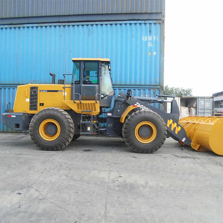 5T Wheel Loader ZL50G with 2.5-4.5m3 Bucket Capacity 162kw Power Fuel ...