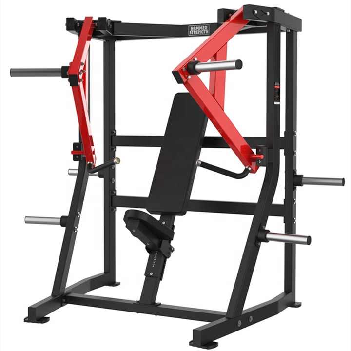 Gym Fitness Plate Loaded Lat Pull down Machine Strength Training