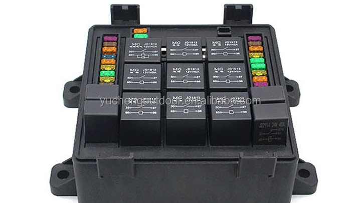 Auto RV Waterproof Fuse Box - Reliable Multi-Channel Control