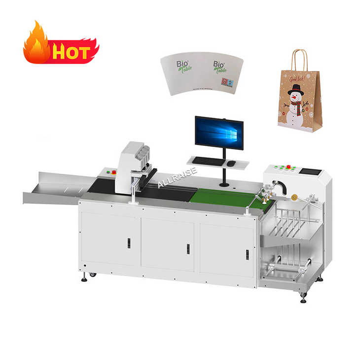 Automatic Paper Coffee Cup Fan Digital Printing Machine