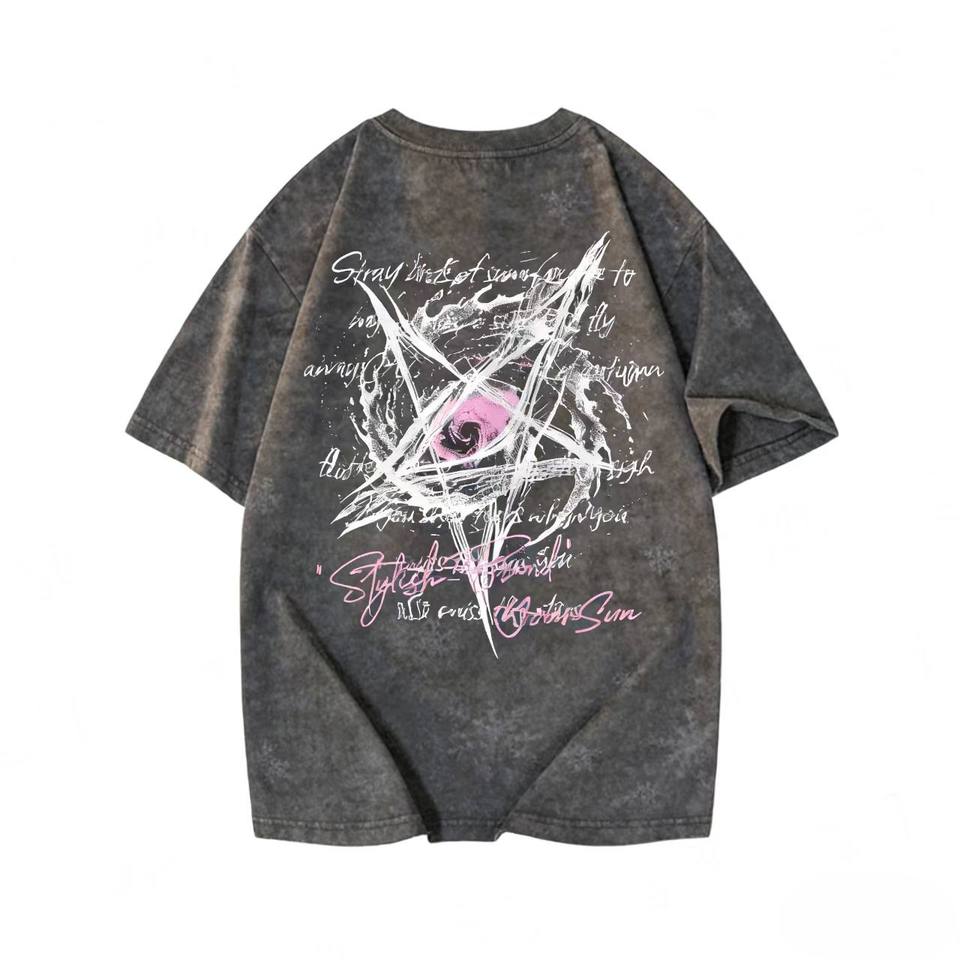 Customized Dtg Custom logo High-quality Oversized T-shirt, High Street ...