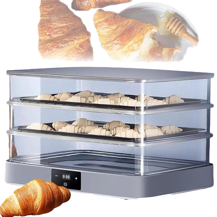 Electric Dough Proofer Machine with Adjustable Temperature & Timing ...