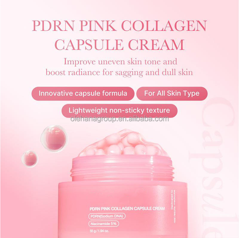 Capsule Cream TXA Niacinamide Deep Vitamin C Salmon Pink PDRN Boba ...